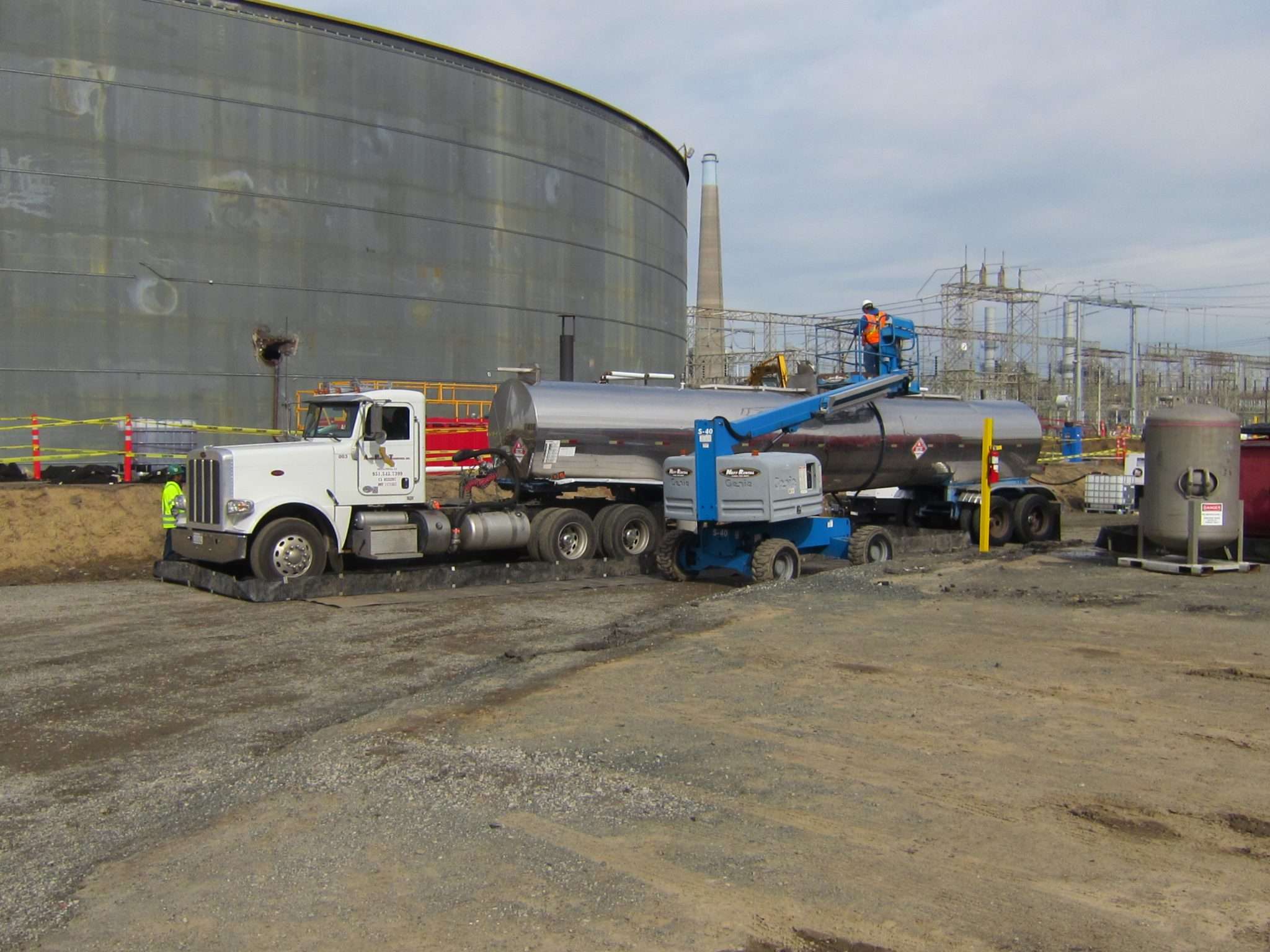 On-site and industrial cleanup - Alpha Petroleum Transport Inc II